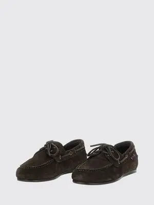 SEBAGO Owen Suede Boat Shoe Loafers - Burnt