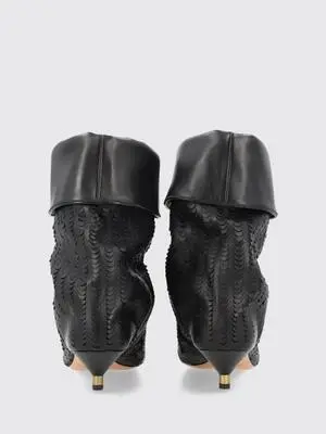 Isabel Marant Étoile Leather Fold-over Ankle Boots