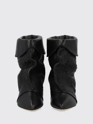 Isabel Marant Étoile Leather Fold-over Ankle Boots