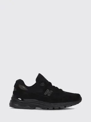 NEW BALANCE Made In Usa 992 Suede And Mesh Sneakers - Black