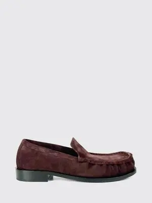 Dries Van Noten Suede Loafers - Violet