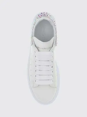 Alexander McQueen Alexander Oversize Calf Leather Sneakers With Chunky Sole