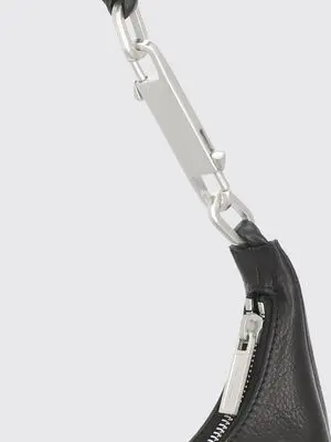 Rick Owens Gemini Asymmetrical Leather Shoulder Bag