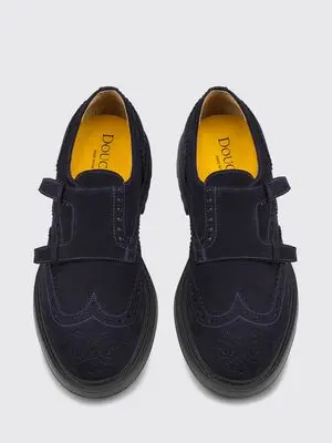 DOUCAL'S Monk Strap Wingtip Shoes