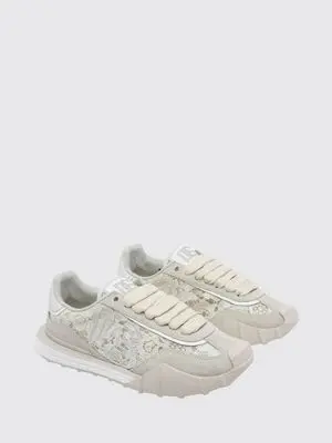 Dolce & Gabbana Lace-up Sneakers - Beige