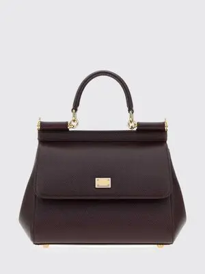 Dolce & Gabbana Top Handle Bag - Wine