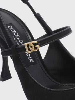 Dolce & Gabbana Slingback Pumps With Dg Logo Detail