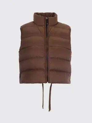 Max Mara Water-repellent Quilted Nylon Padded Gilet With High Neck