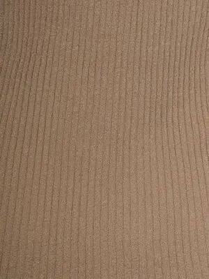 Liu Jo Ribbed Knit V-neck Sweater