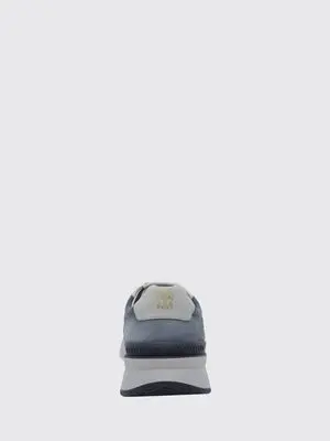 Brunello Cucinelli Lace-up Suede And Leather Sneakers