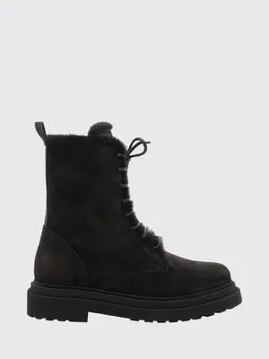 Brunello Cucinelli Lace-up Combat Boots