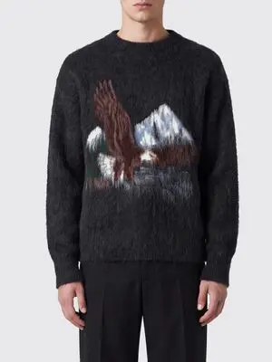 MAISON MARGIELA Fauna Print Crewneck Jumper - Grey
