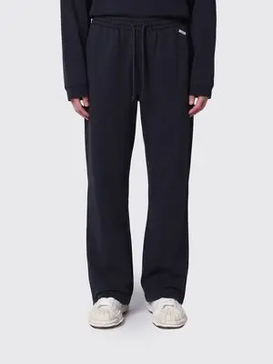 REPRESENT Wide-leg Jersey Jogging Trousers With Elasticated Waist - Navy