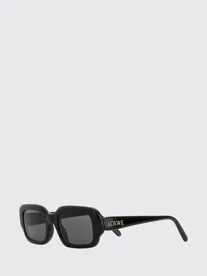 Loewe Slim Rectangular Cat-eye Sunglasses - Black