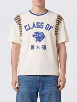 Valentino Garavani Cotton T-shirt With Vlogo Signature Print