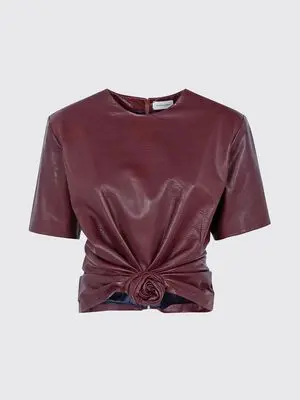 Magda Butrym Twisted Rose Detail Top
