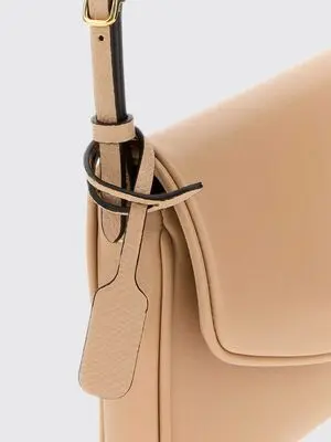 Valentino Garavani Nappa Leather Shoulder Bag With Vlogo Signature - Pink