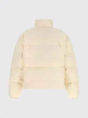 JIL SANDER Short Quilted Nylon Puffer Jacket With High Collar