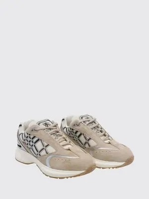 Burberry Checked Lace-up Sneakers