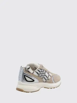 Burberry Checked Lace-up Sneakers