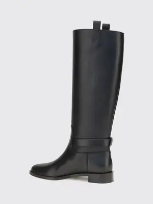 FERRAGAMO Knee High Boots With Buckled Detail
