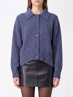Attico Collared Button-up Sweater