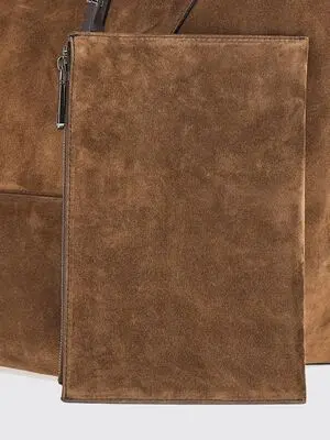 Brunello Cucinelli Suede Tote Bag
