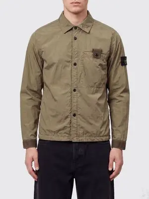 Stone Island Crinkle Reps Ny Recycled Nylon Shirt Jacket