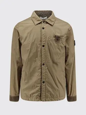 Stone Island Crinkle Reps Ny Recycled Nylon Shirt Jacket
