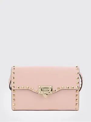 Valentino Garavani Studded Shoulder Bag - Pink