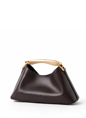 ELLEME Mini Boomerang Leather - Tabacco