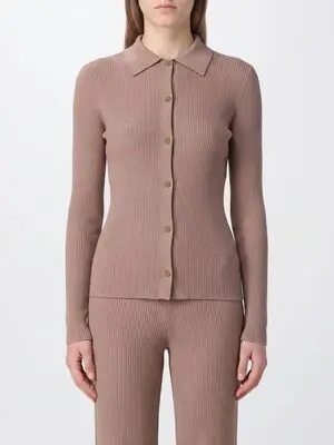 Max Mara Ribbed Polo Sweater