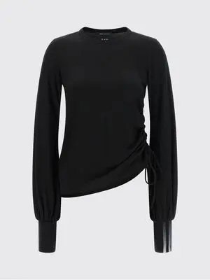 Y3 Slim Fit Wool Long-sleeved T-shirt With 3-stripes Logo