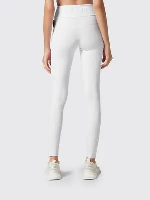 PLEIN SPORT High-waisted Stretch Technical Fabric Leggings