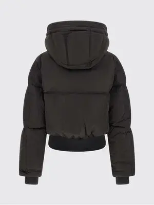 DIESEL® Short Quilted Nylon Puffer Jacket With Hood