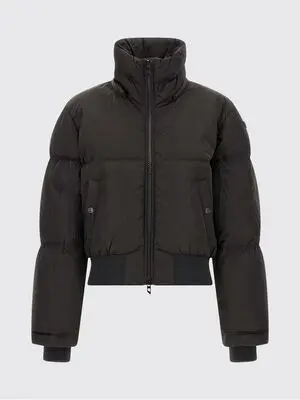 DIESEL® Short Quilted Nylon Puffer Jacket With Hood