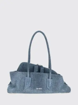 Attico La Passeggiata Shoulder Bag With Double Handle - Denim