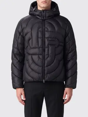 Casablanca Short Quilted Nylon Down Jacket With Detachable Hood - Black