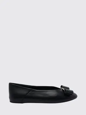 FERRAGAMO Ballet Flats With Bow Detail