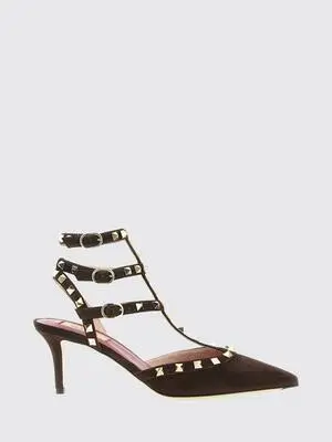 Valentino Garavani Valentino Garavani Heeled Sandals With Studs Brown