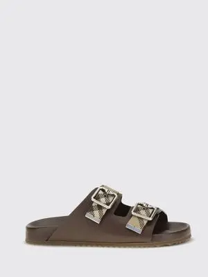 Burberry Sandals With Buckled Straps - Brown