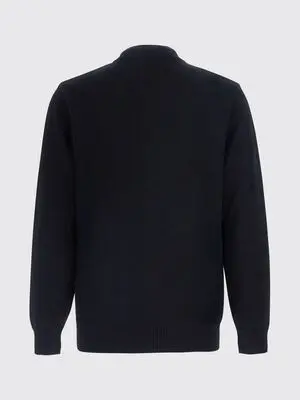 Emporio Armani Cotton Half-zip Polo Neck Jumper - Black