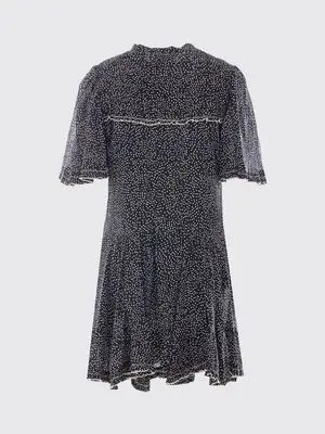 Isabel Marant Étoile Daynia Polka-dot Cotton Chemisier Mini Dress