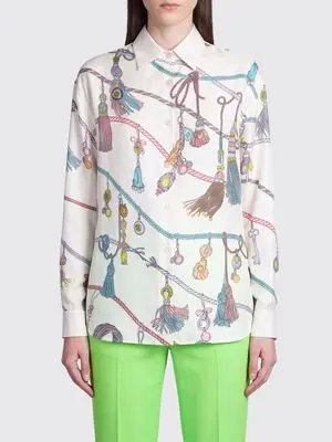 Versace Printed Shirt - White