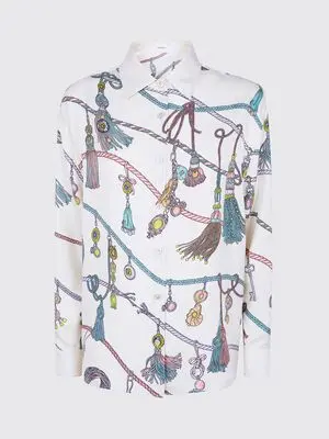Versace Printed Shirt - White