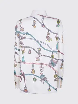 Versace Printed Shirt - White