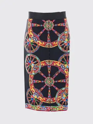 Dolce & Gabbana Printed Midi Skirt