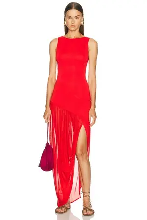SRG Henry Maxi Dress - Chili