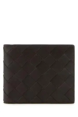 Bottega Veneta Dark Leather Wallet - Brown