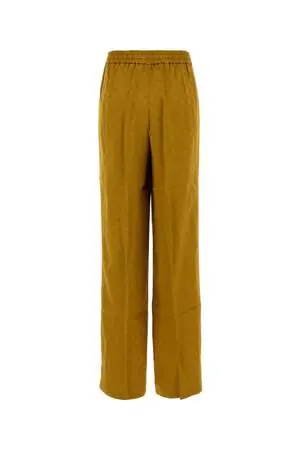 Gucci Mustard Jacquard Joggers